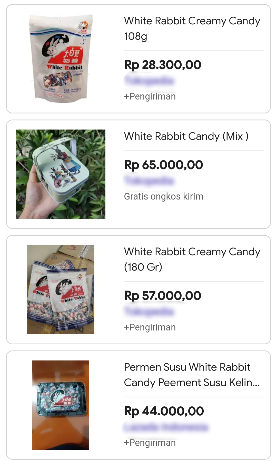 Awasi Jajan Anak, Beredar Permen Susu Bergambar Kelinci Mengandung Babi ...